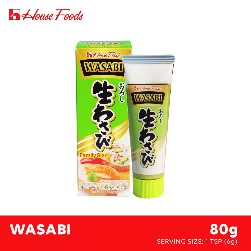 House Foods Oroshi Nama Wasabi K 80g | Shopee Philippines
