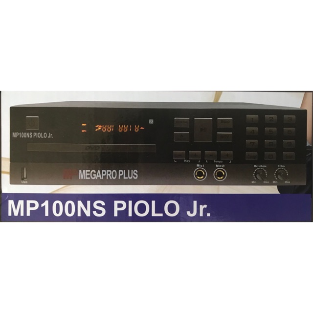 MEGAPRO PLUS MP100NS PIOLO JR KARAOKE PLAYER | Shopee Philippines