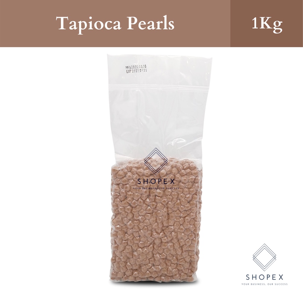 Ersao Tapioca Black Pearl (without Print 1kg) / Boba Pearls / Sinkers ...