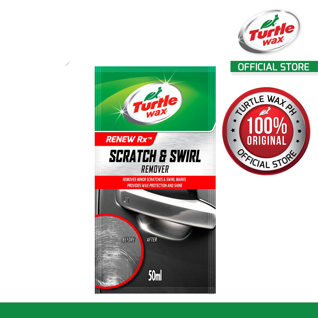Turtle Wax Scratch & Swirl Remover 50mL Sachet A2239 | Shopee Philippines