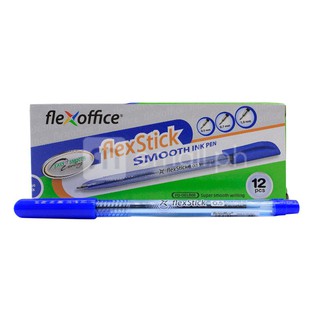 Flexoffice Flexstick Smooth Ink Pen Ballpen BOLLPEN 12pcs per box 0.5mm ...