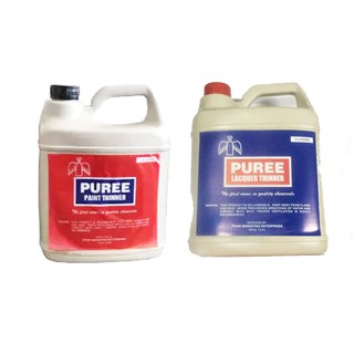 Puree Paint or Lacquer Thinners Gallon size 3 Liters Thinner | Shopee ...