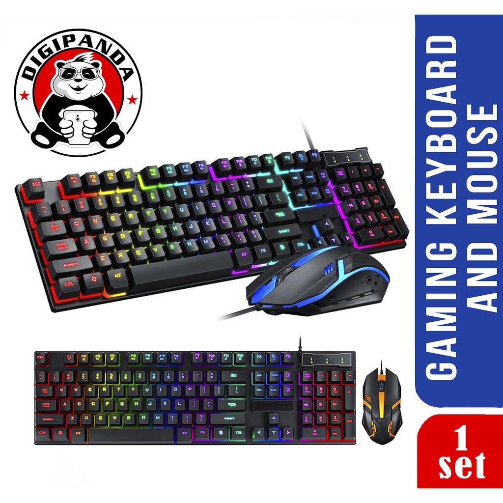 Gaming Keyboard And Mouse Bundle ( High Performance ) | Shopee Philippines
