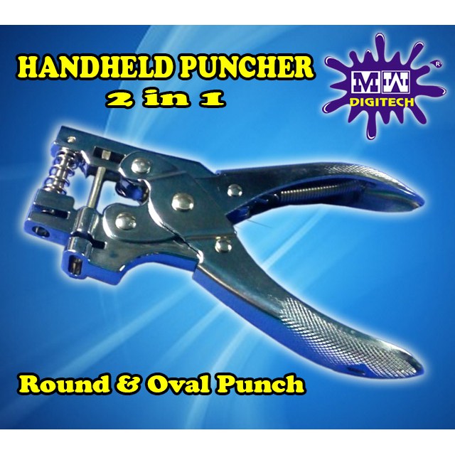 2in1 Handheld Puncher - Round and Oval | Shopee Philippines