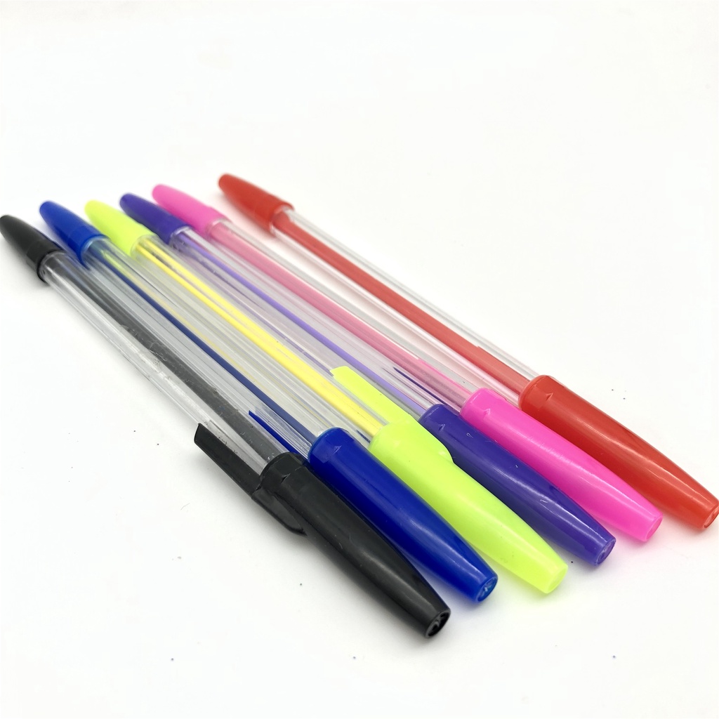 Multi-Color Ball Point Pen Stationery Writting Materials(PINK-BLUE ...