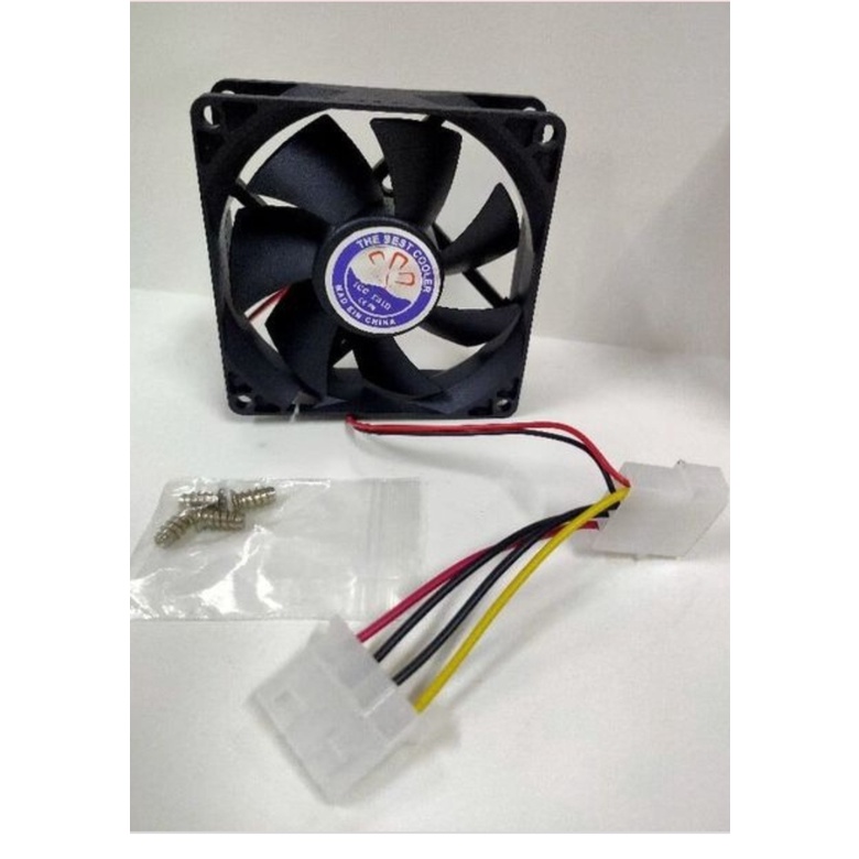 CASING FAN ORDINARY BLACK 80MM - Lynderm Store