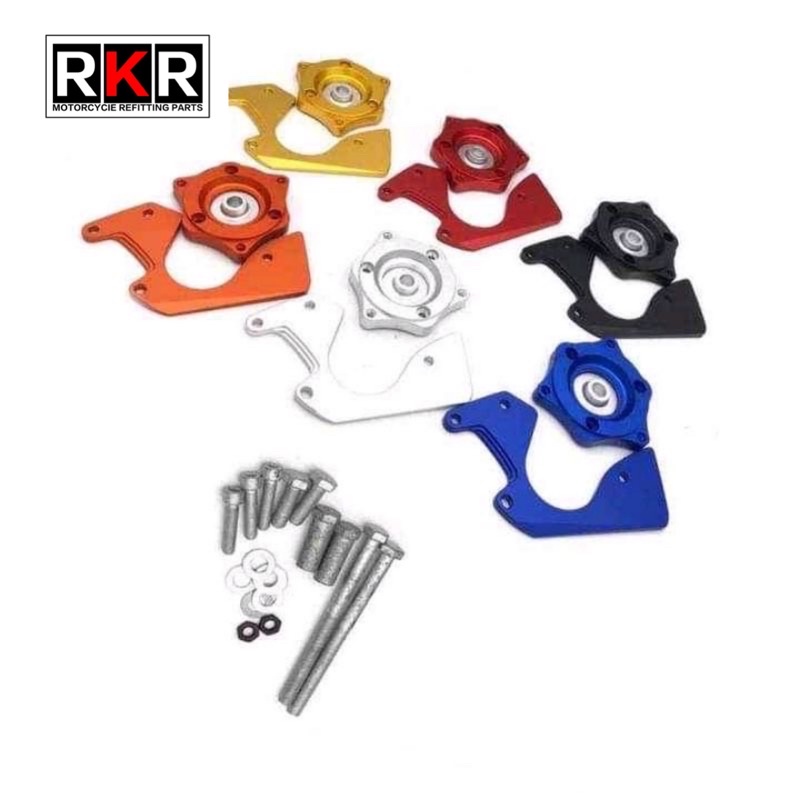 motorcycle rear disc brake bracket conversion for Aerox 155 NVX155 ...