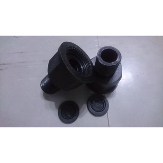 TAILPIECE FOR WATER METER 1/2 inch plastic (Black) 1 pair (2pcs ...