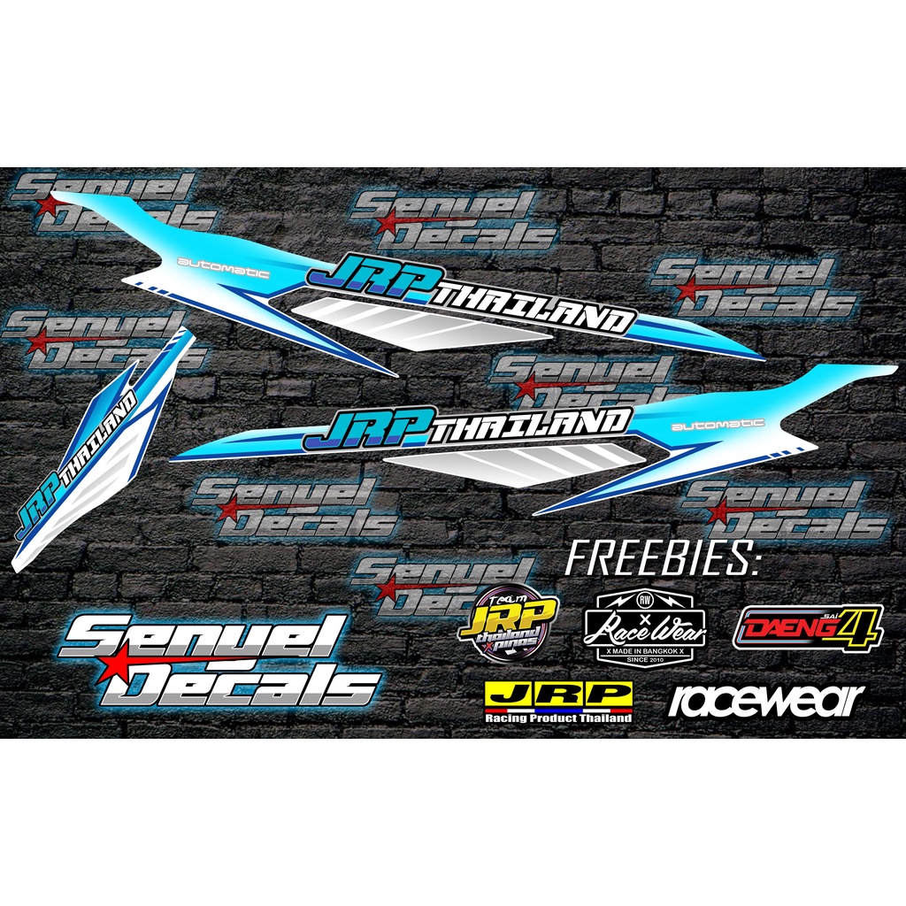JRP Thailand Mio Decals | Shopee Philippines