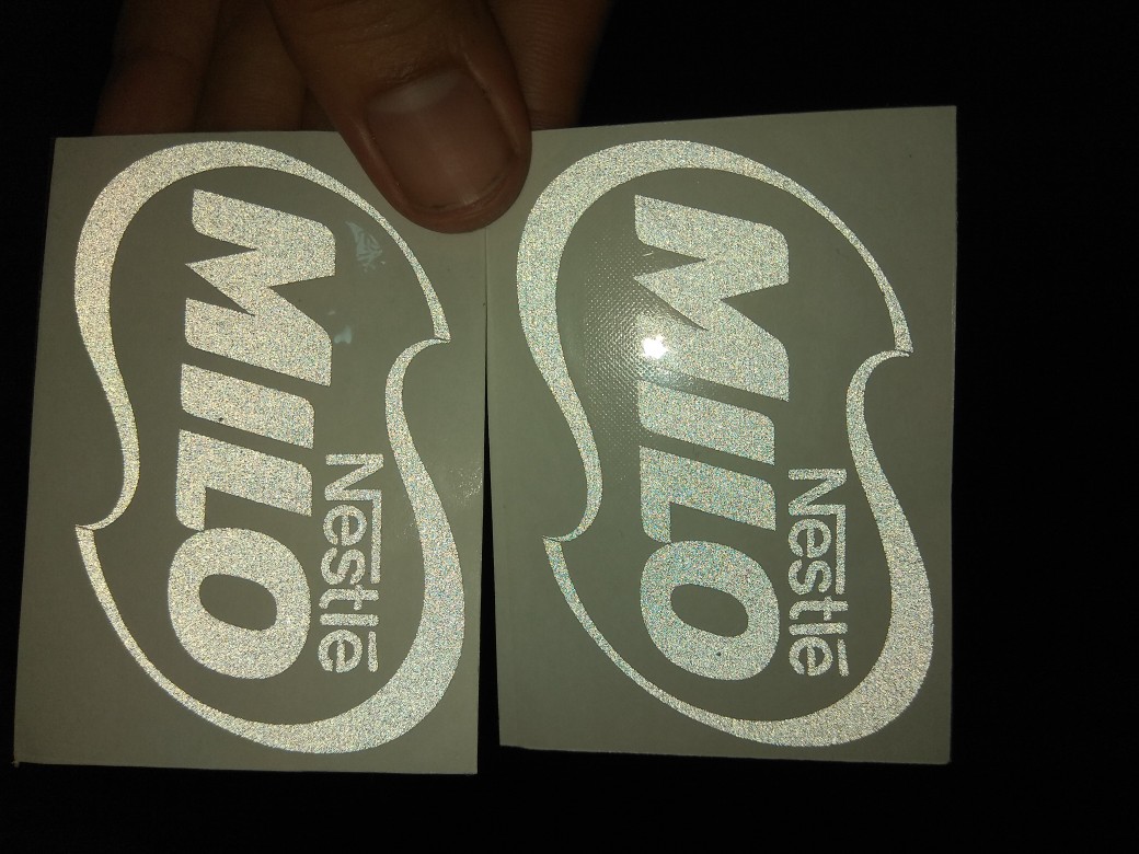 Customized Reflectorized Vinyl Sticker Waterproof Weatherproof ...