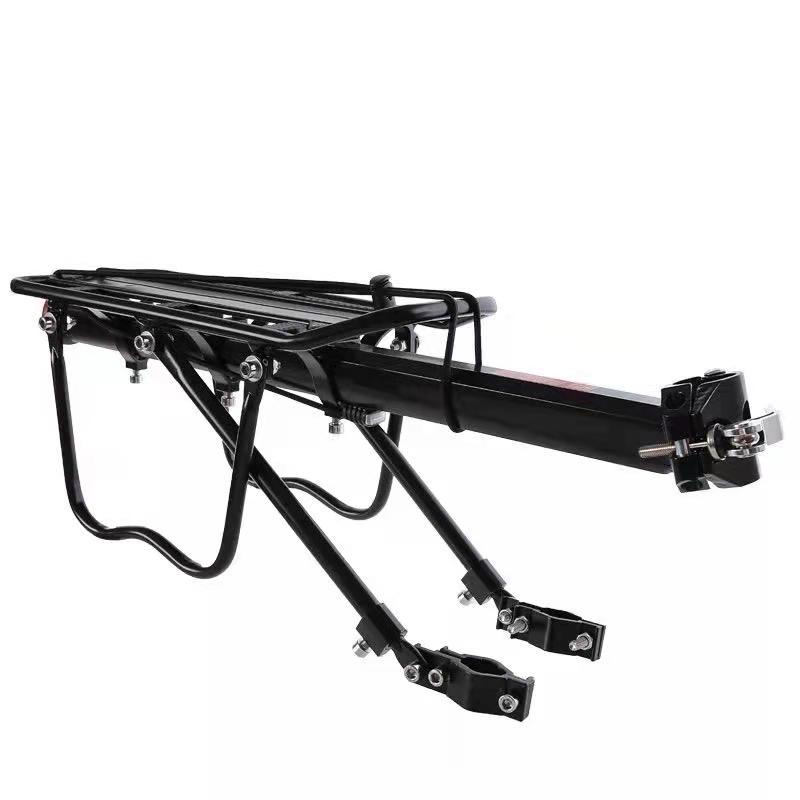 Bicycle Rear Luggage Carrier Quick Release With Reflector Adjustable ...
