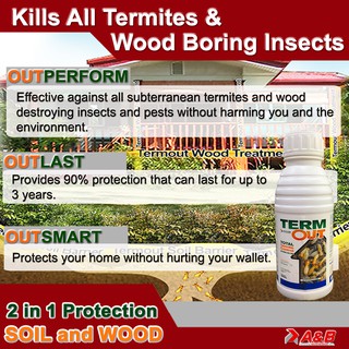 Termout Termiticide for wood and soil termite control solution ...