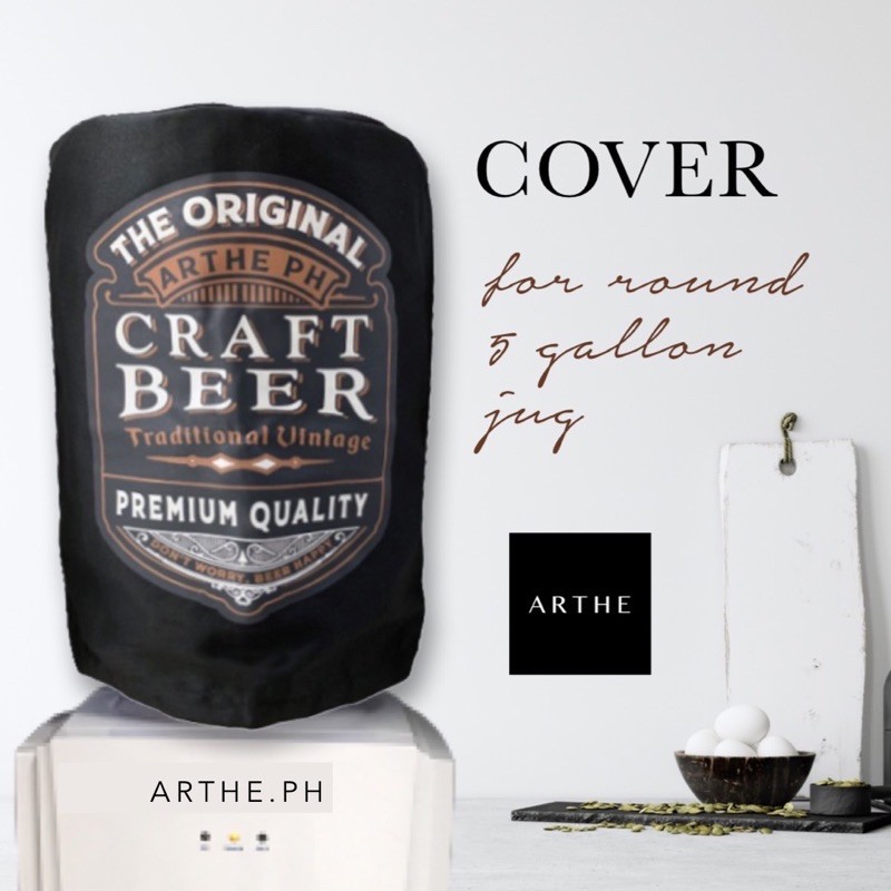 Arthe.ph COVER for Round 5-Gallon Water Dispenser Jug with Craft Beer ...