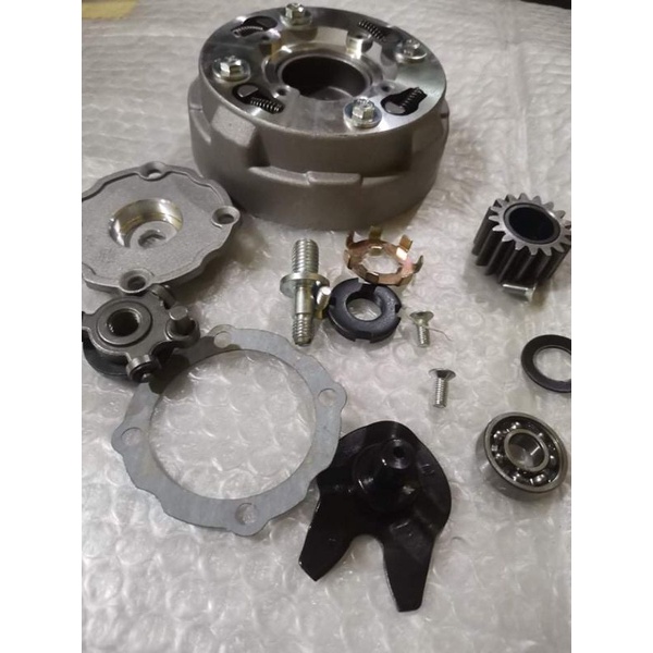 CLUTCH HOUSING COMPLETE SET WITH CLUTCH LIFTER SET FOR RUSI, EURO ...