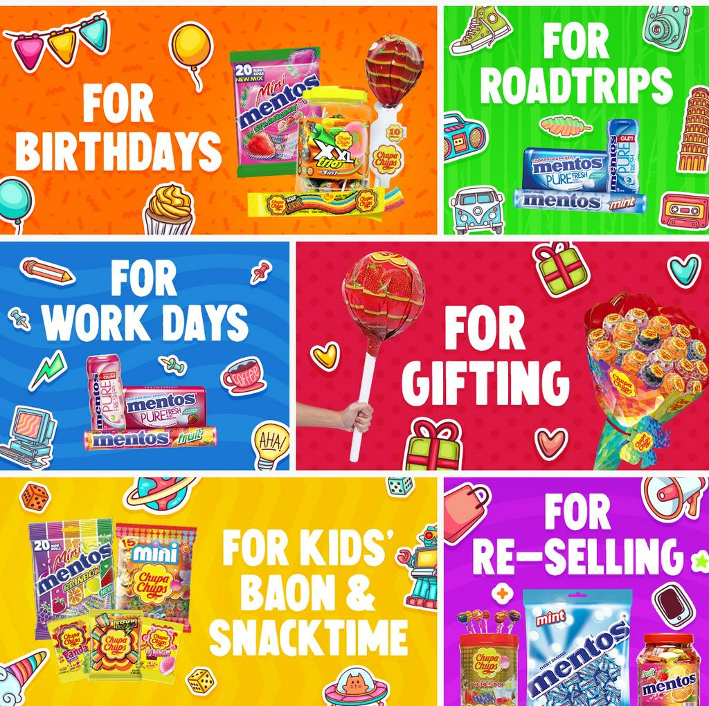 Mentos and Chupa Chups Official Store, Online Shop | Shopee Philippines