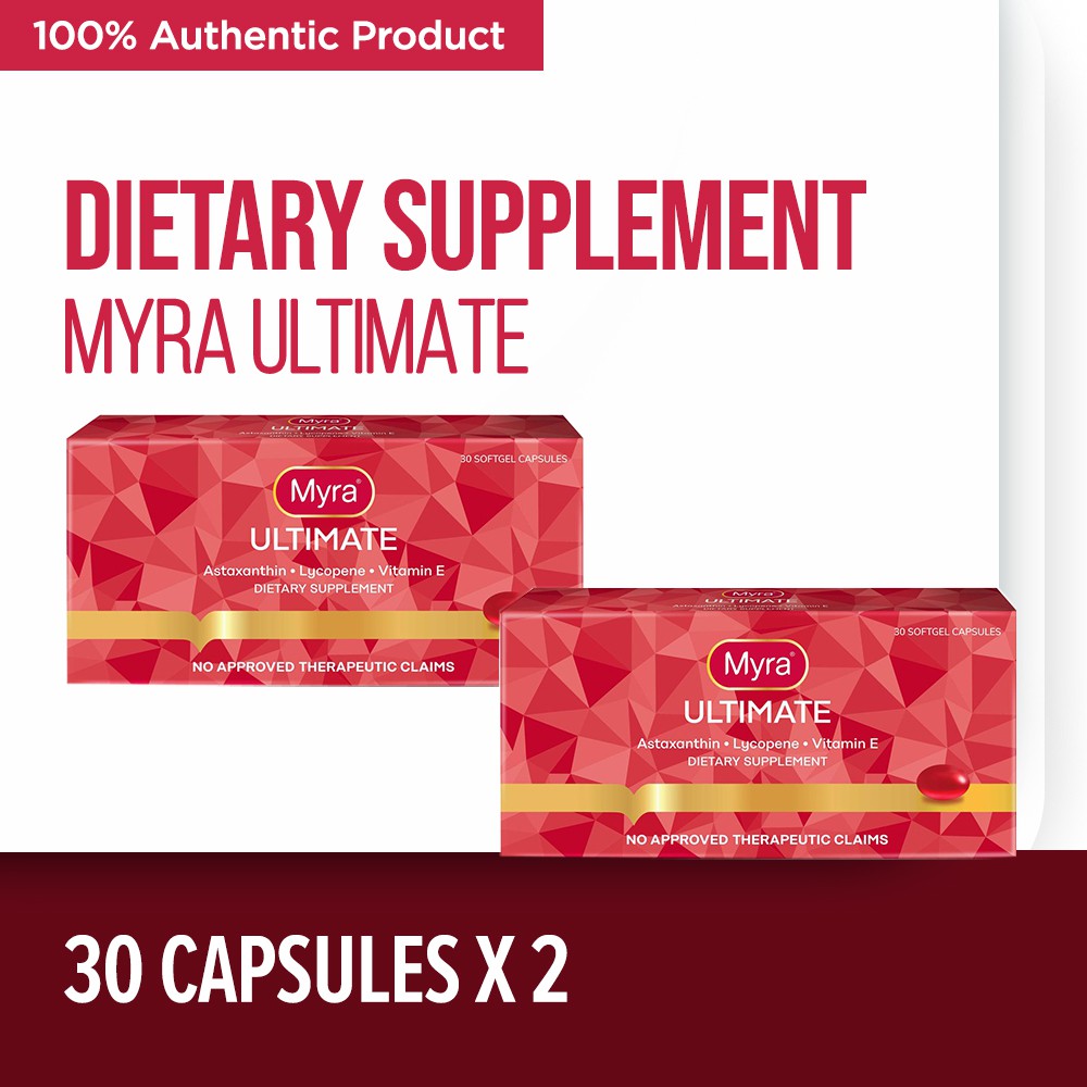 Myra Ultimate with Astaxanthin 30s Box (2 Boxes) | Shopee Philippines