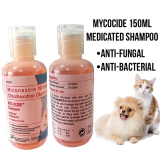 MYCOCIDE Shampoo Anti-fungal for Dogs and Cats with free Gloves ...