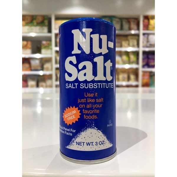 Nu-Salt (salt substitute) sodium free 3oz | Shopee Philippines