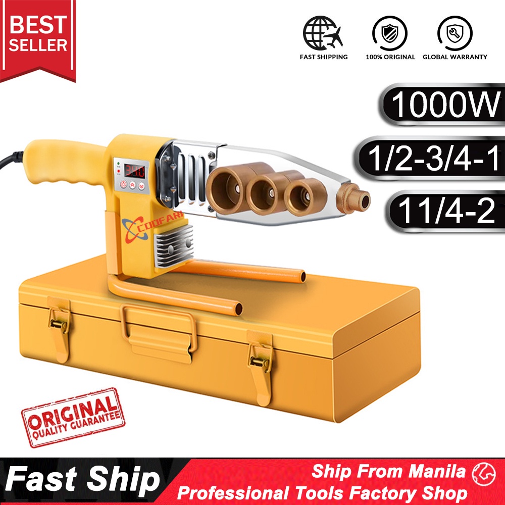 PPR Heater / Fusion Machine With Mould Size 20 - 63mPVC,Heavy Duty Pipe ...