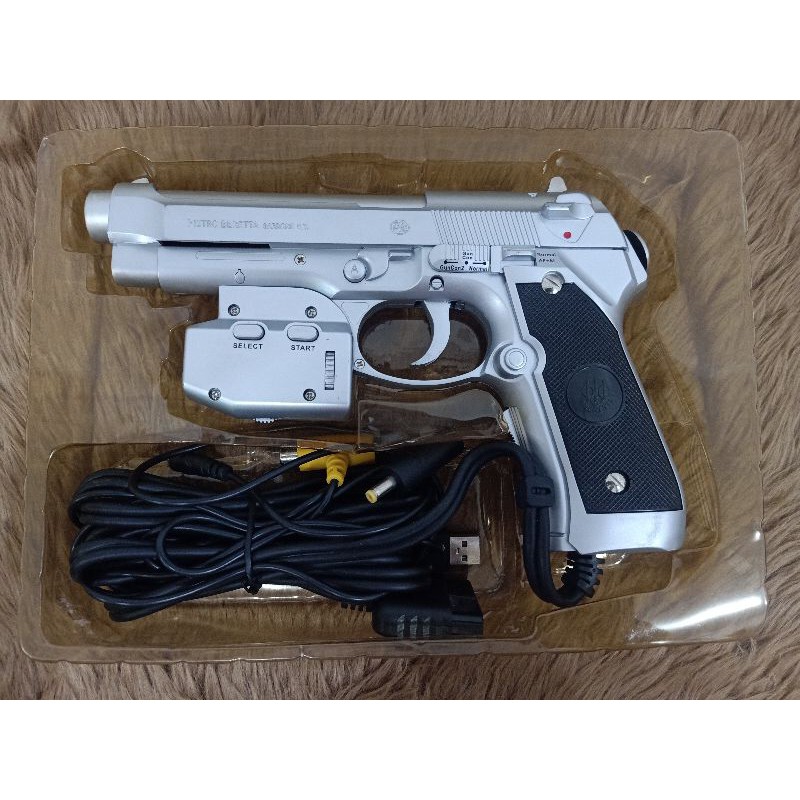 PS2 Playstation Gun Controller with Blow Back Effect | Shopee Philippines