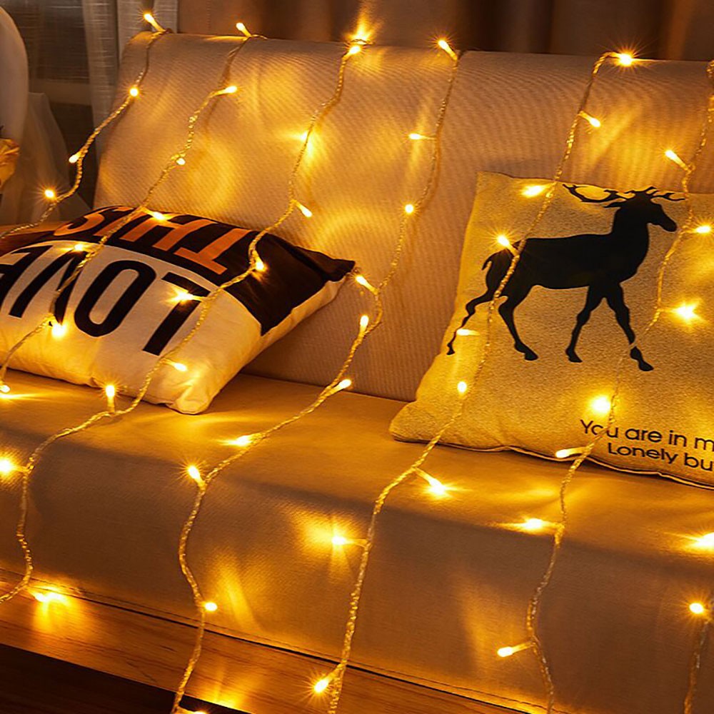 220V LED String Lights 10M 20M 200 LED String Christmas Lights Outdoor ...