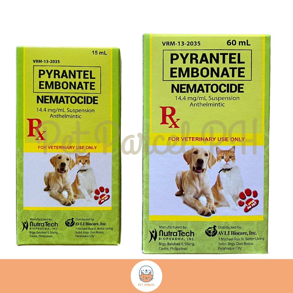 Nematocide Dewormer Pyrantel Embonate 15ml | Shopee Philippines Nematocide Dewormer Pyrantel Embonate 15ml | Shopee Philippines