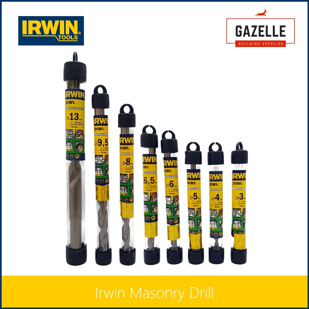Irwin Masonry Drill Bit Chrome Vanadium Shaft Bits - Sold Per Piece ... Irwin Masonry Drill Bit Chrome Vanadium Shaft Bits - Sold Per Piece ...