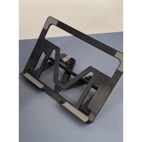 Plastic adjustable laptop stand foldable portable laptop MacBook stand ...