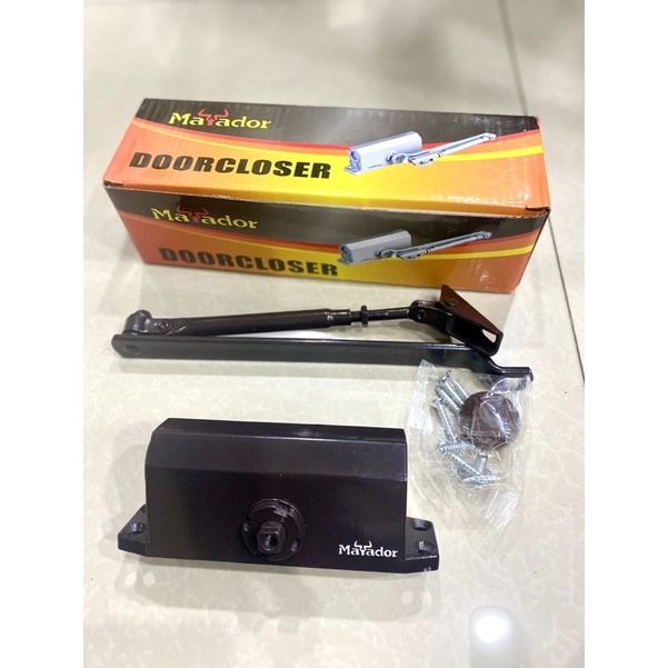 High Quality Door Closer Elbow Arm Type Silver Brown (25-45 kilos ...