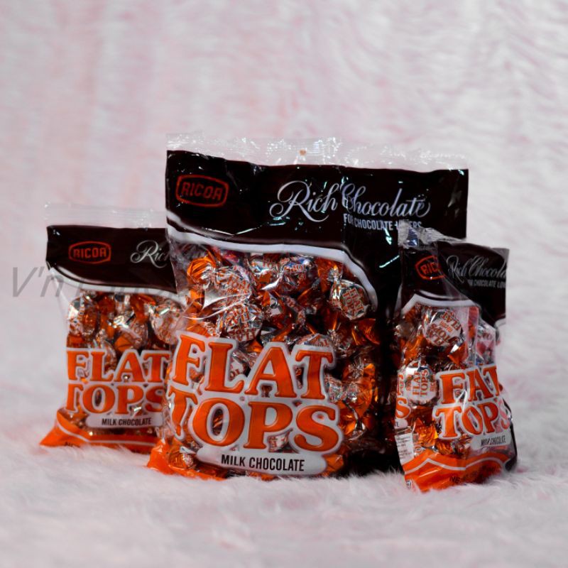 RICOA CHOCOLATE FLAT TOPS | Shopee Philippines
