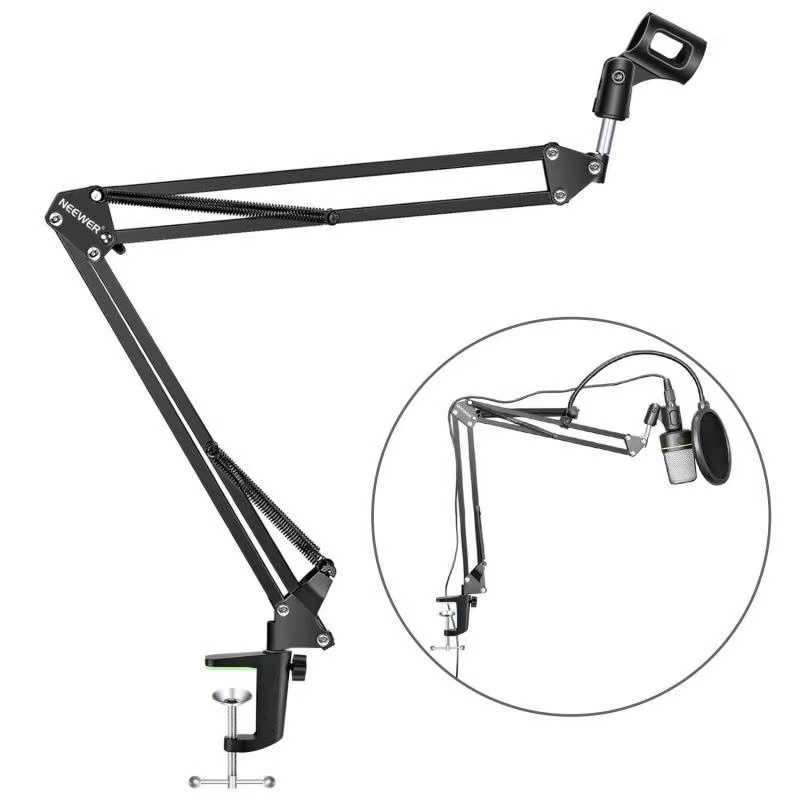 Adjustable Microphone Suspension Boom Scissor Arm Stand | Shopee ...
