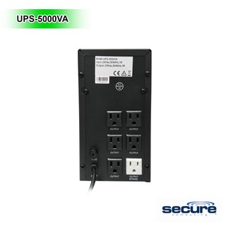 Secure UPS 5000VA Uninterruptible Power Supply | Shopee Philippines
