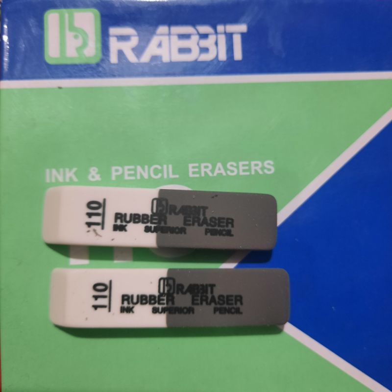 Rabbit Rubber Eraser 110 by sold per pc | Shopee Philippines