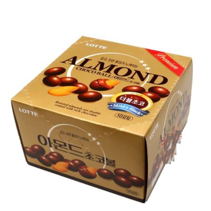 Lotte Almond Choco Ball 10packs x 46 grams | Shopee Philippines