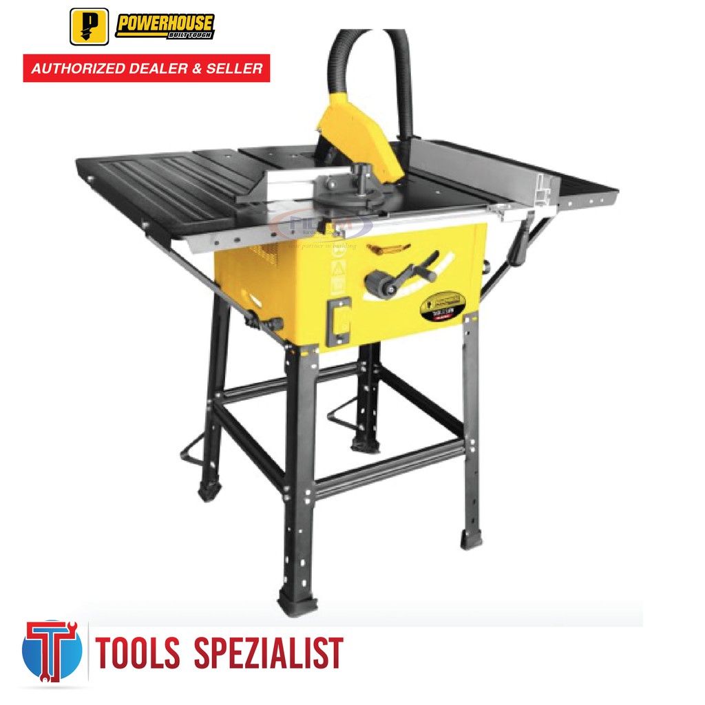 Powerhouse PH-BKTS10 Table Saw 10" 1,800W 2HP | Shopee Philippines