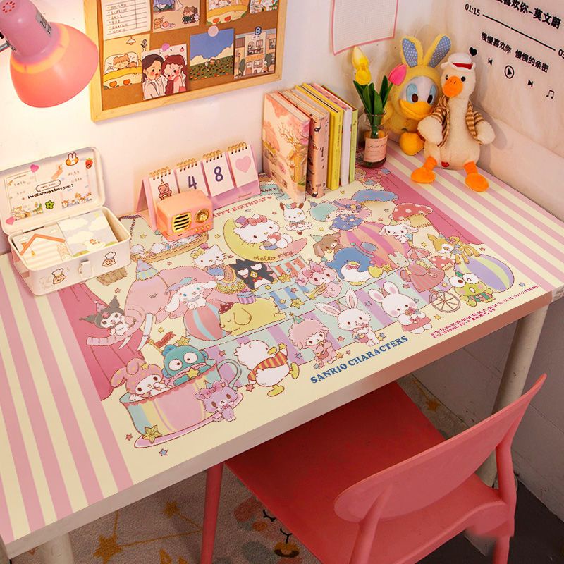 Sanrio Desktop Sticker Self-Adhesive Dormitory Study Desk ...