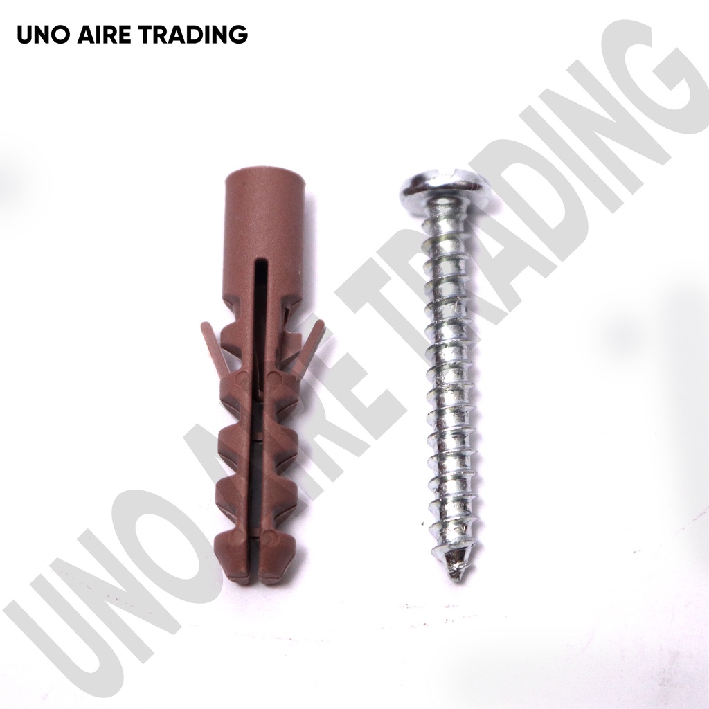 20 pcs Tox and Screw metal wood expansion shield size 6 8 | Shopee ...