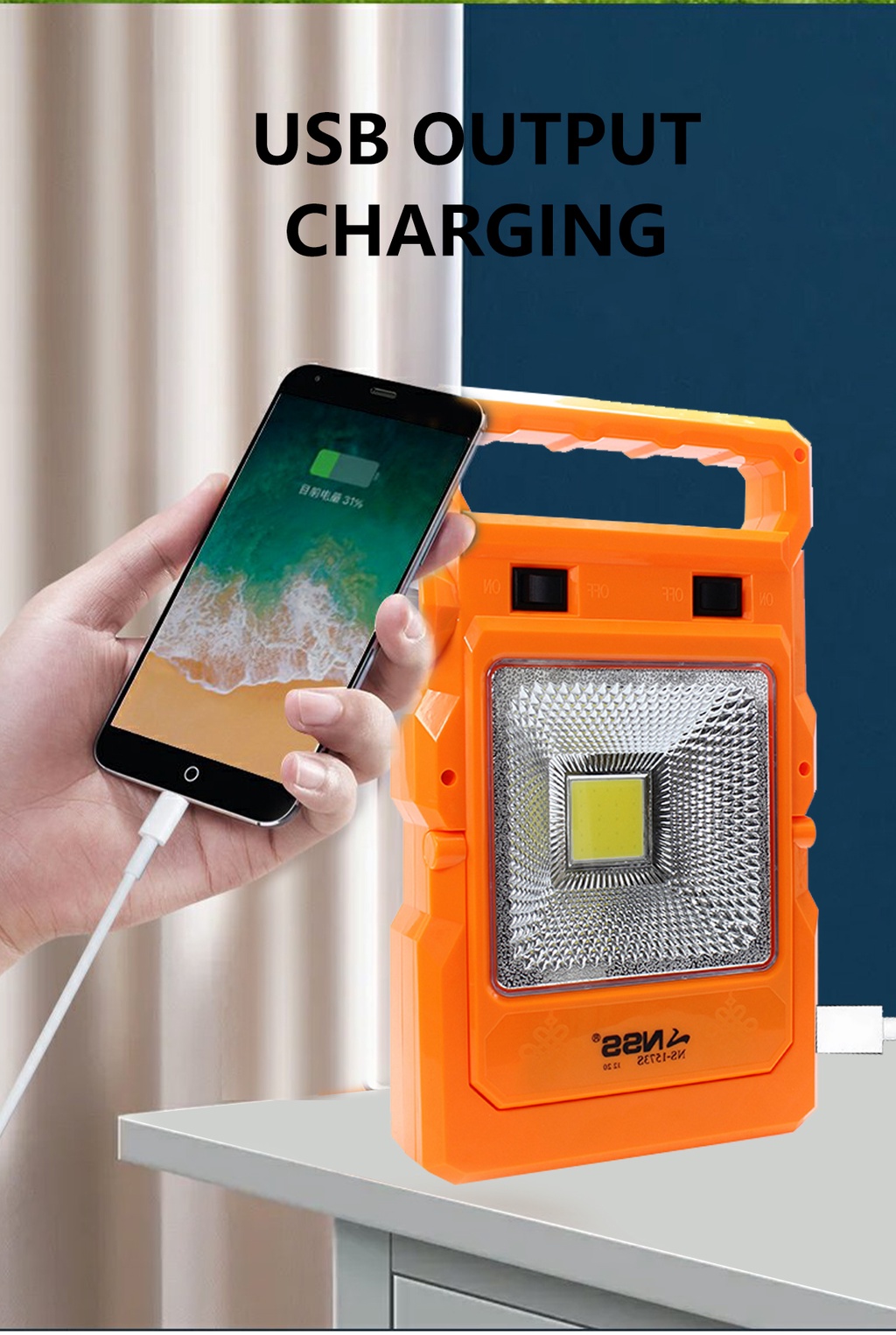 NSS Solar Lighting System emergency light with bulbs multifunctional ...
