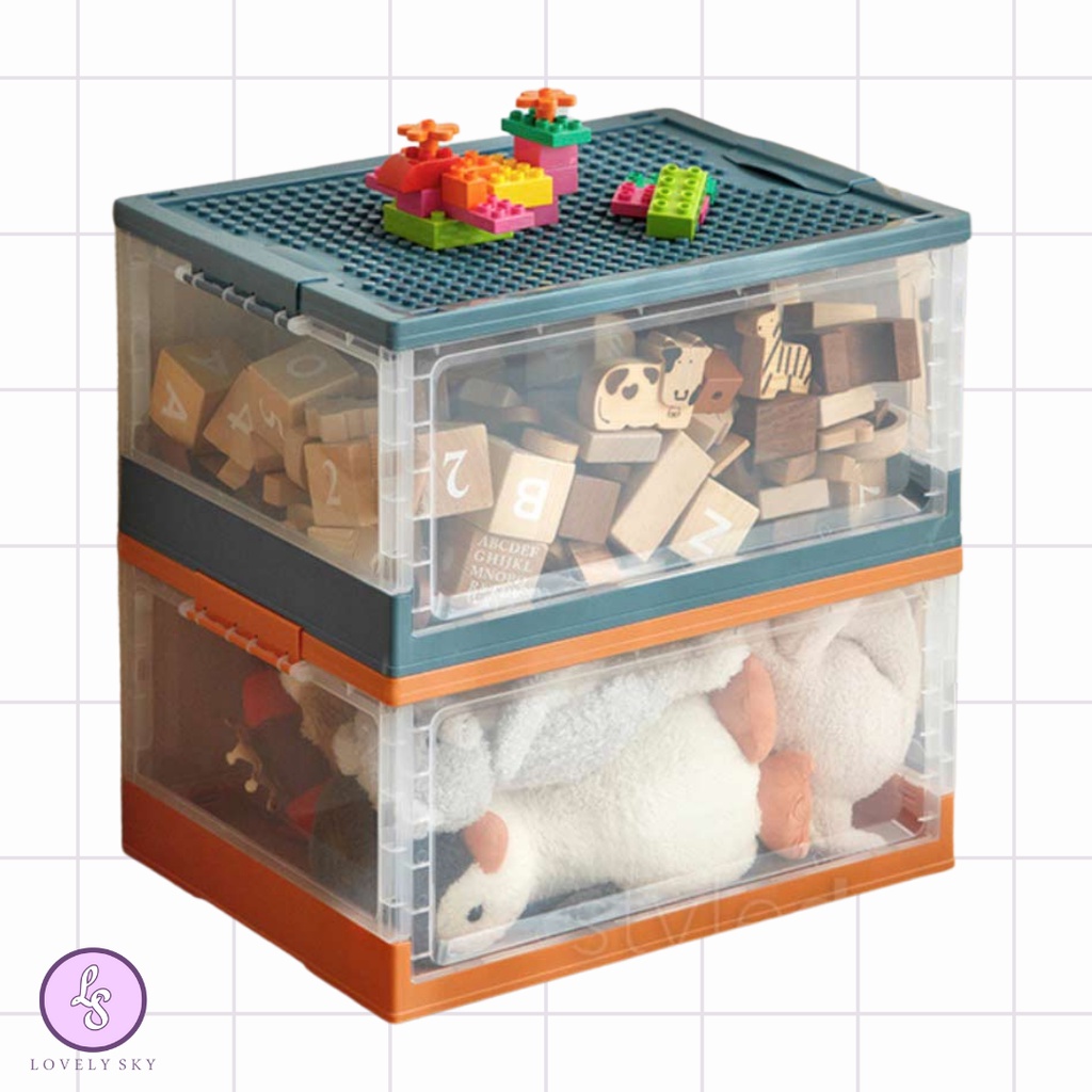 Folding side-opening storage box | Shopee Philippines