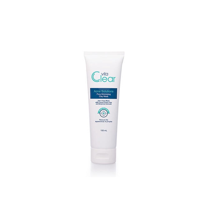 VitaClear Acne Solutions Pore Minimizing Clay Mask 100 mL | Shopee ...
