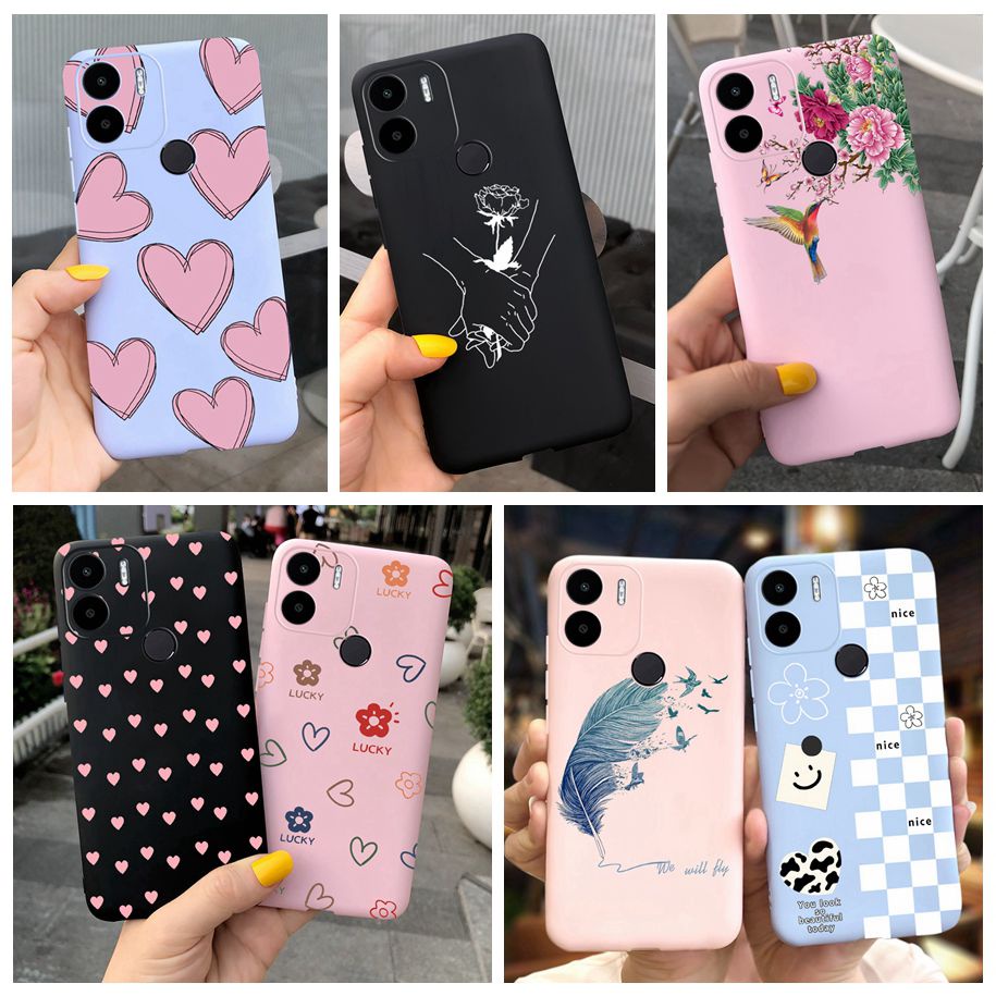 Love Heart Casing Xiaomi Redmi A1 A1+ Phone Case Soft Silicone Cartoon ...