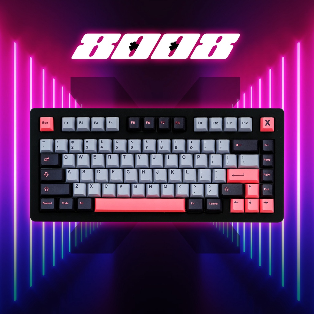 GMK 8008 Keycaps, 129 Keys PBT Keycaps Cherry Profile DYE-SUB ... GMK 8008 Keycaps, 129 Keys PBT Keycaps Cherry Profile DYE-SUB ...