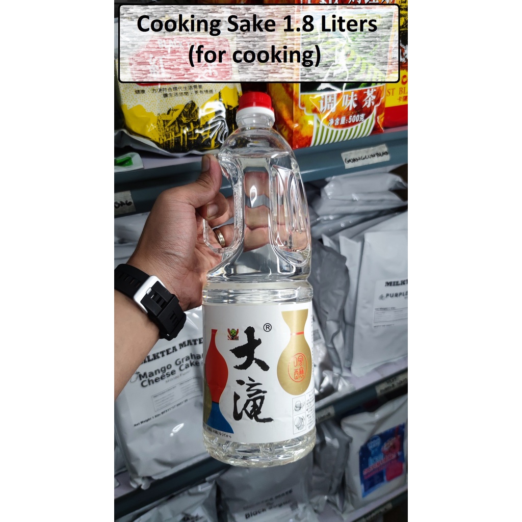 Cooking Sake 1.8Liter, 350ml (for cooking) | Shopee Philippines