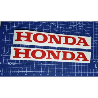 HONDA text logo 2pcs - Vinyl cutout | Shopee Philippines