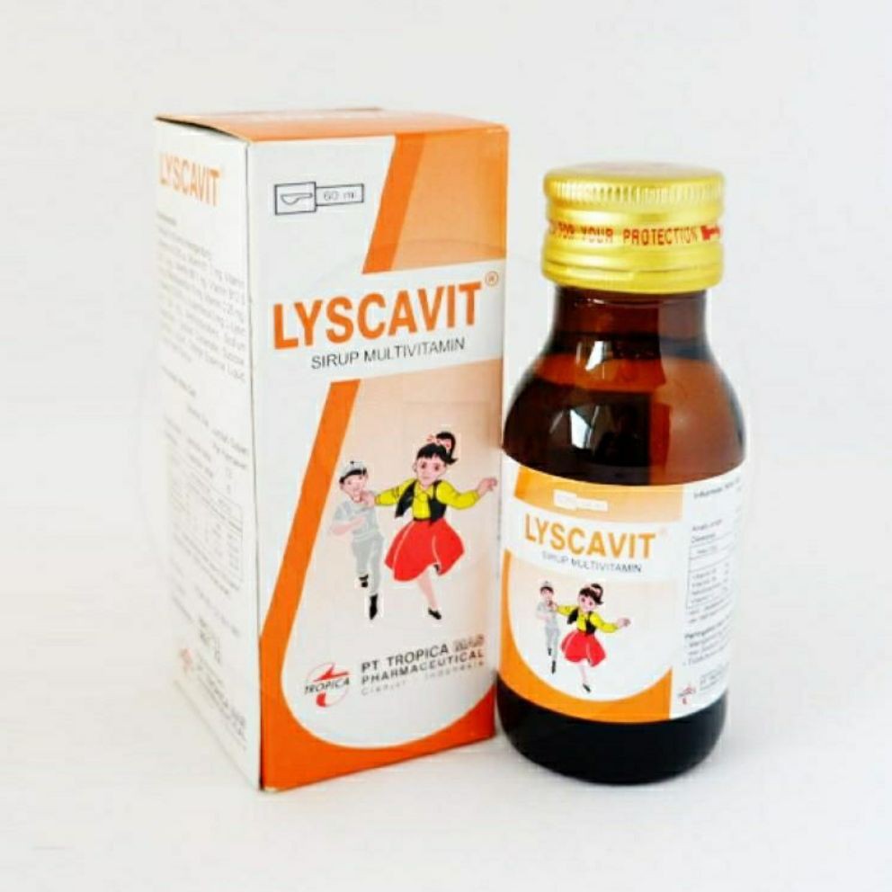 Lyscavit Syrup 60 ml - Multivitamin Children | BeeCost