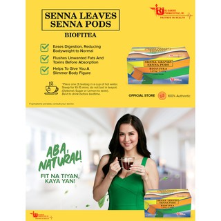 Biofitea Slimming Herbal Tea with Senna Leaves and Senna Pods - 30 ...