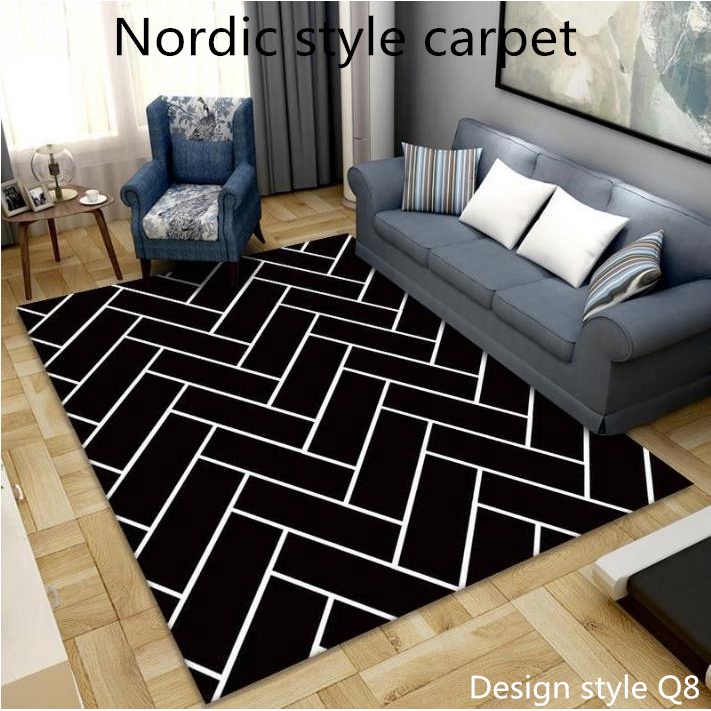 180*260 Living Room Carpet Large Home Decor Carpet Rug | Shopee Philippines