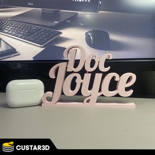 Desk Standee Personalized Name 3D Printed PLA | Shopee Philippines