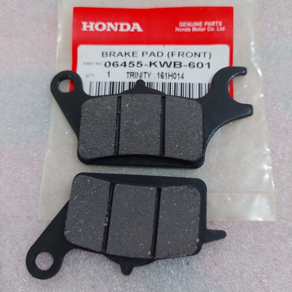 BRAKE PAD, DISC PAD 06455-KWB-601 for Honda TRINITY / WAVE 100/110 ...