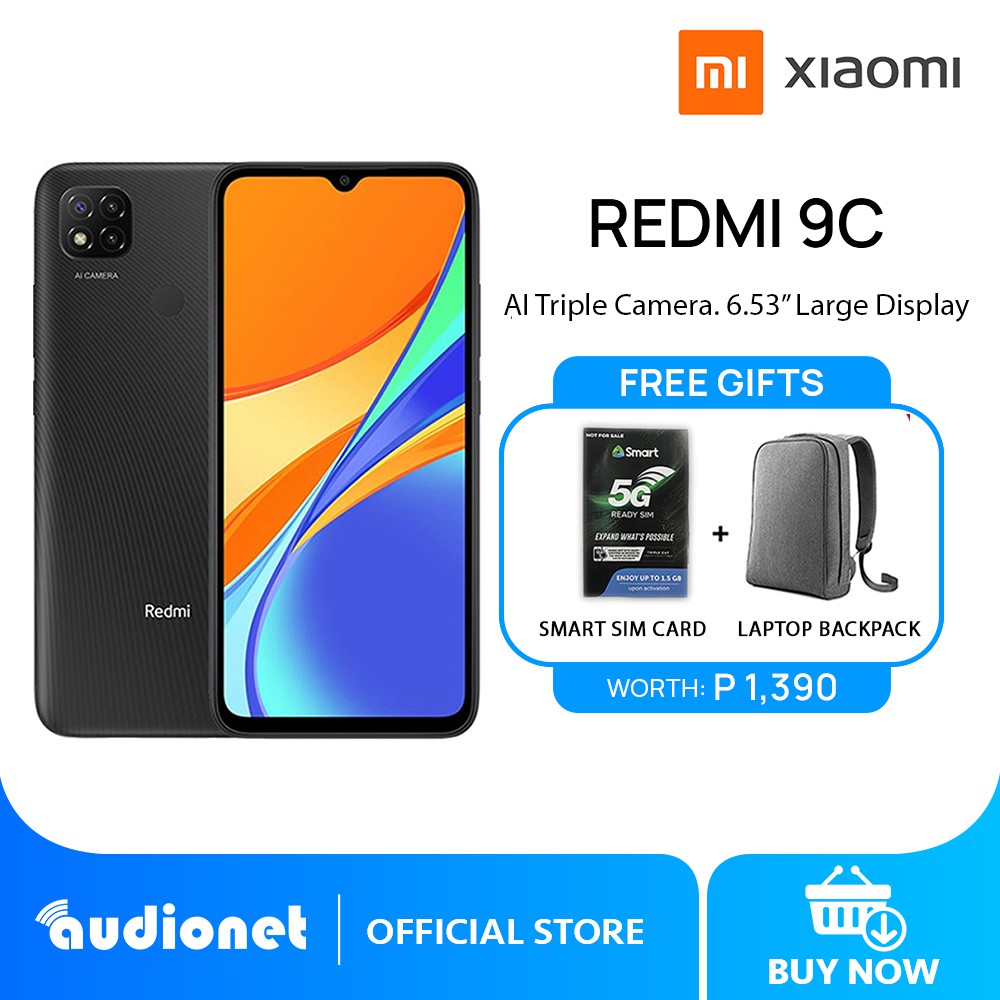 Xiaomi Redmi 9C 3GB RAM + 64GB ROM Smartphone | Shopee Philippines